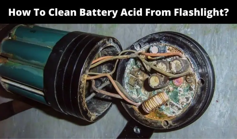 How To Clean Battery Acid From Flashlight | PCB Tool Expert